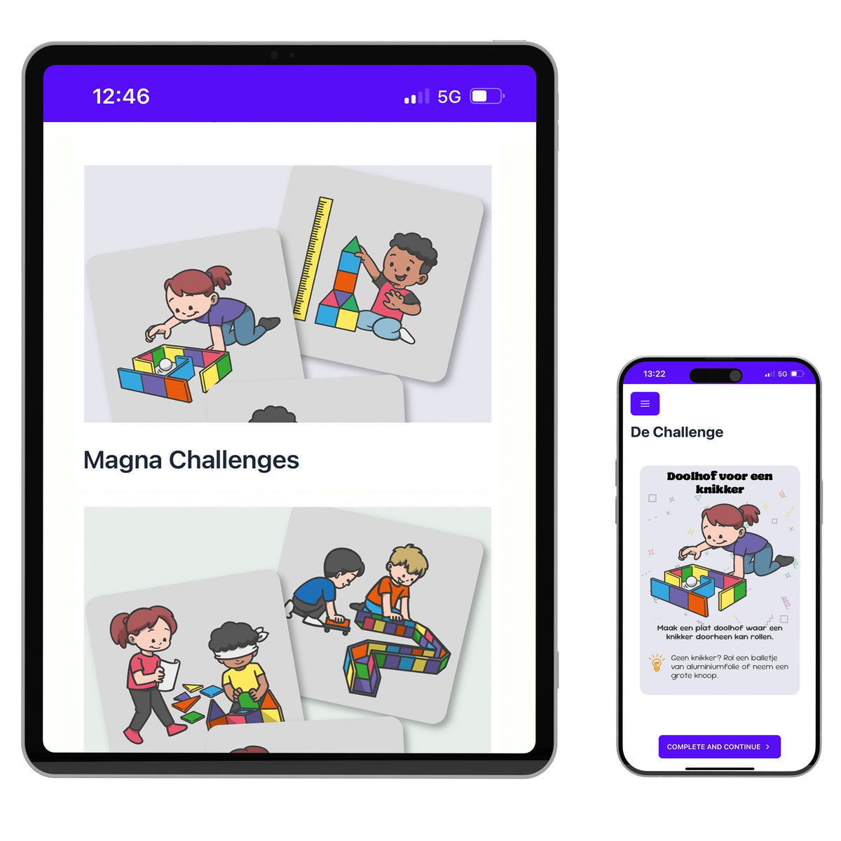 Magna Games & Challenges - Online Omgeving – By Baboo